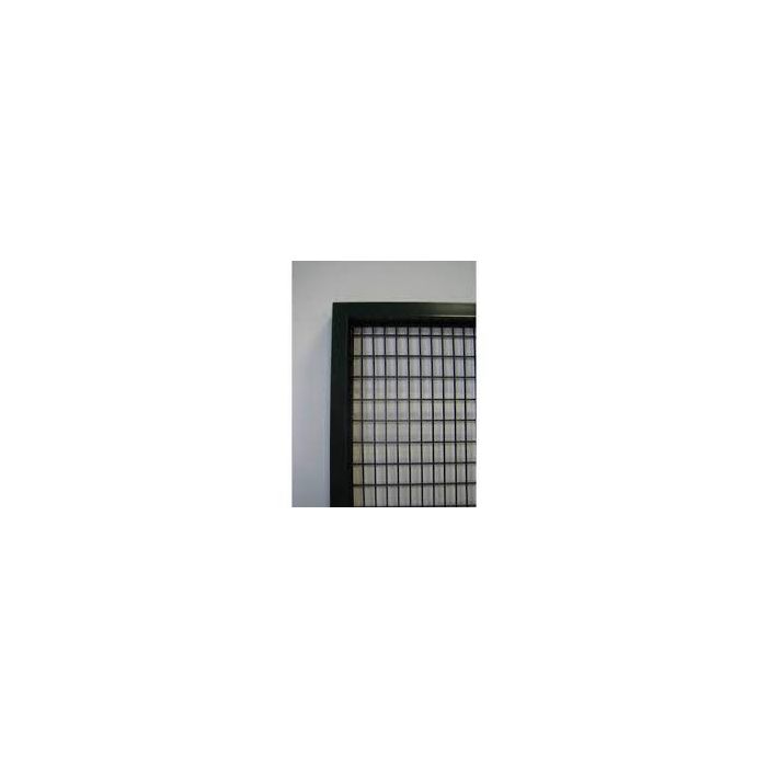 Gaaspaneel zwart 100x100cm - universeel | Witjes Verzendhuis
