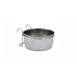 Benchbakje Coopcup Inox Met Houder - voer & drinkbak - Zilver 9 cm ...
